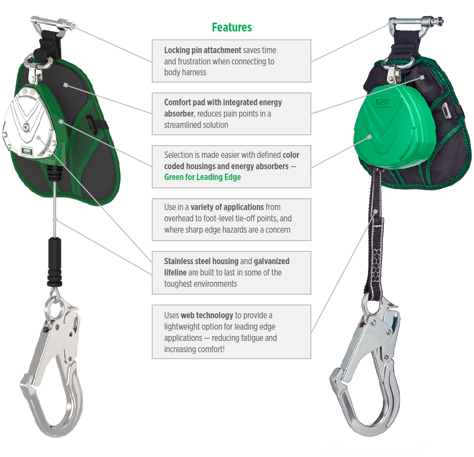 V-Tec EDGE Cable PFL | MSA Safety | United States V-Tec EDGE Cable PFL | MSA Safety | United States